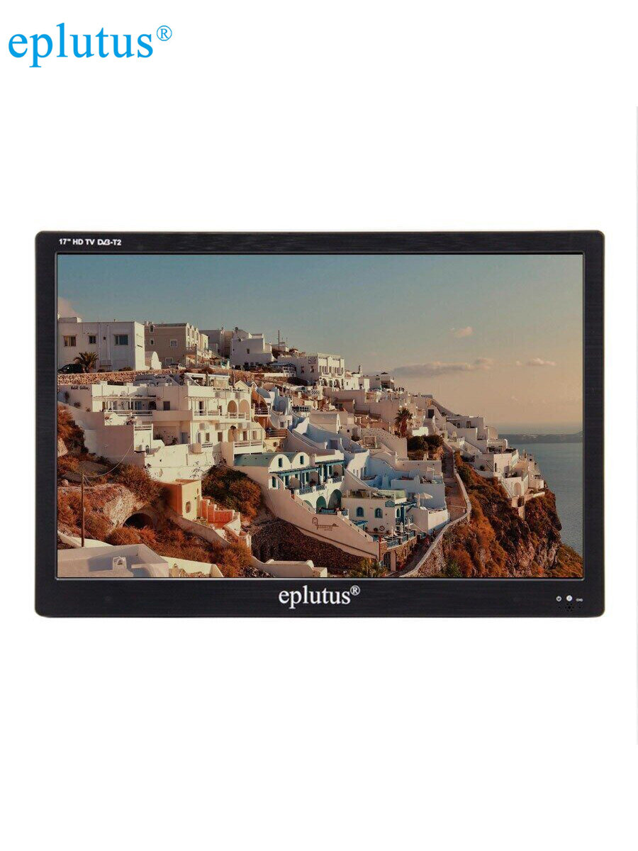 Портативный телевизор Eplutus "EP-174T", диагональ 17", разрешение HD