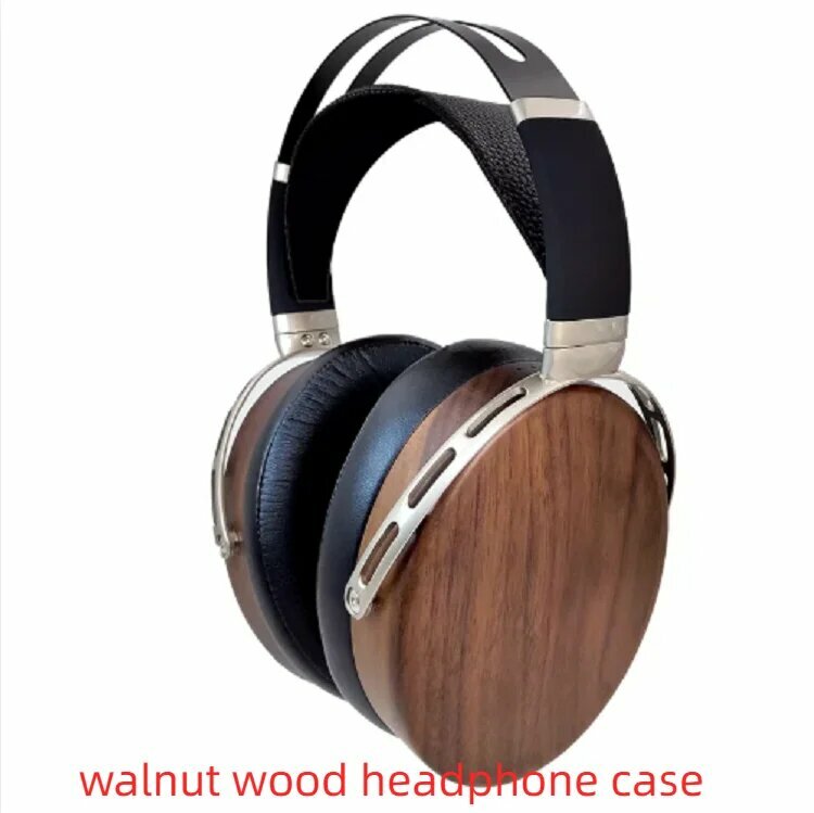 Корпус для наушников QIGOM 70 мм, Walnut wood