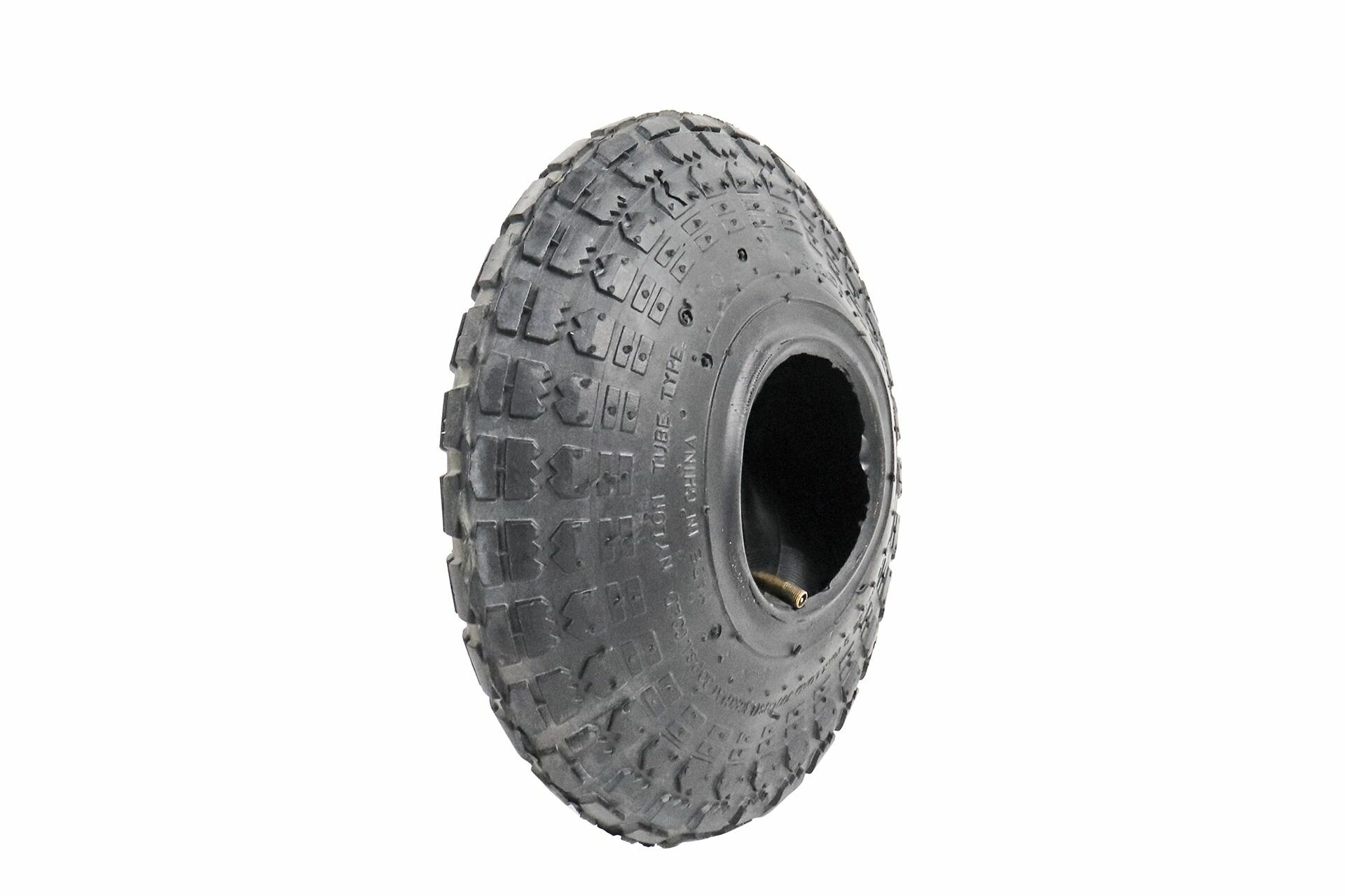 Покрышка тачки садовой 4" 3,50-4 камерная (С камерой)