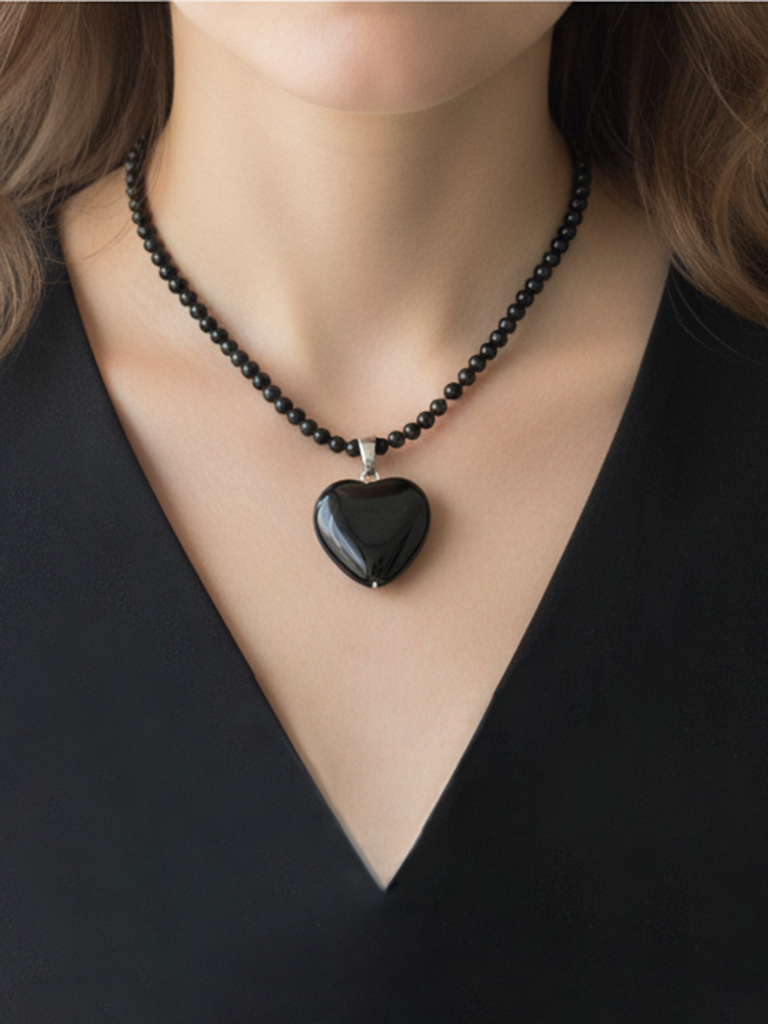 Колье, агат