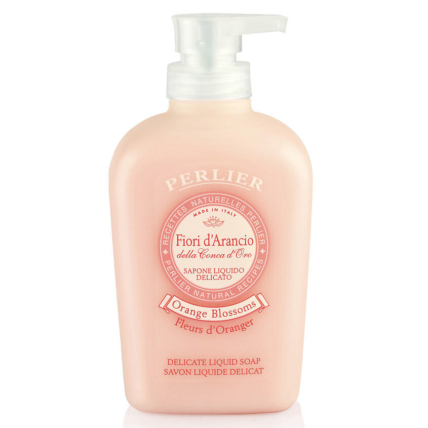 PERLIER Жидкое мыло нежное Цветки апельсина, 300 мл