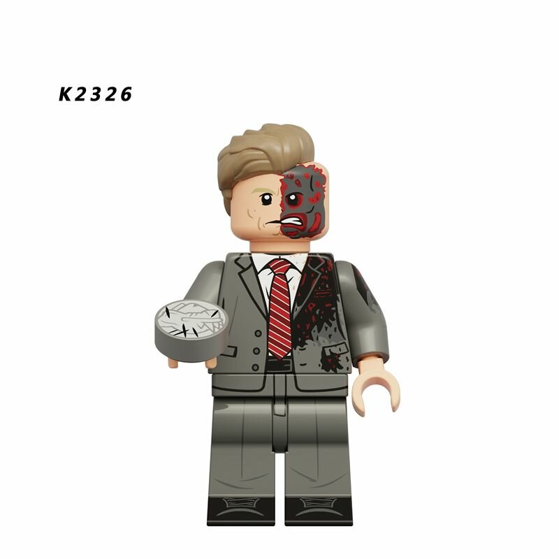 Набор минифигурок /The DC Universe, Batman. Joker. Mechanical Super Man. Two-Face/ 4.5cm-пакет /KDL851