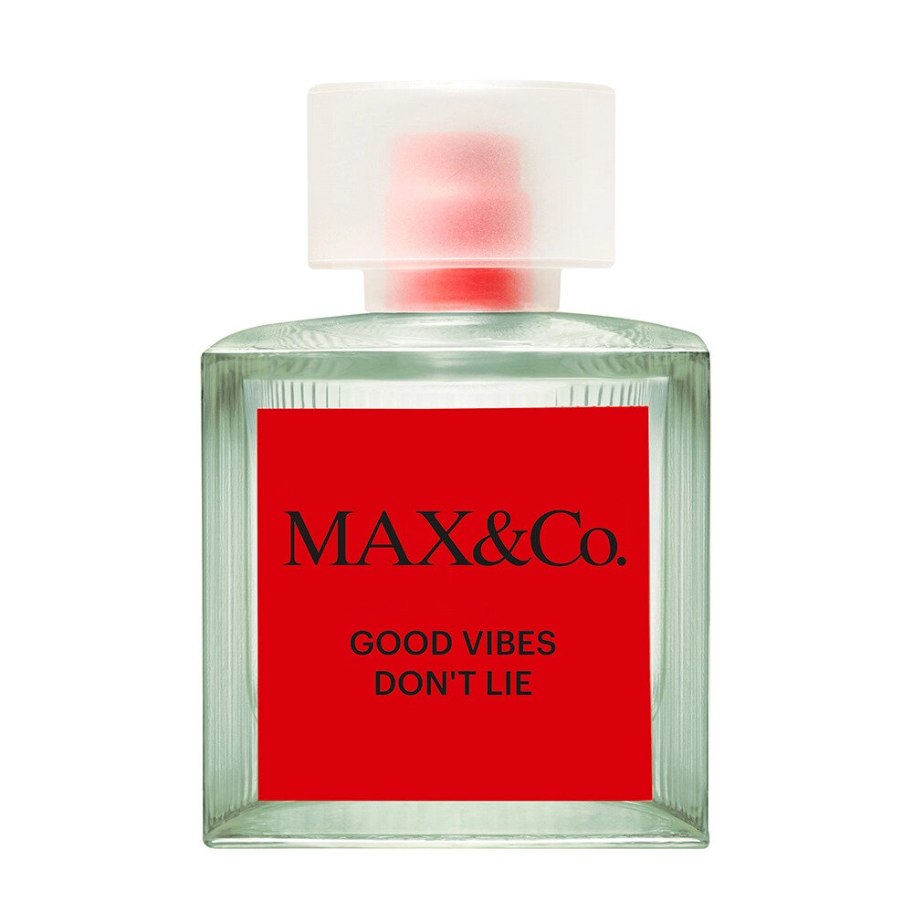 Парфюмерная вода для женщин Max And Co Good Vibes Dont Lie 100 мл / Духи Макс Энд Ко Гуд Вайбс Донт Лай