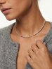 Колье LU Jewel, серебро, 925 проба, коралл