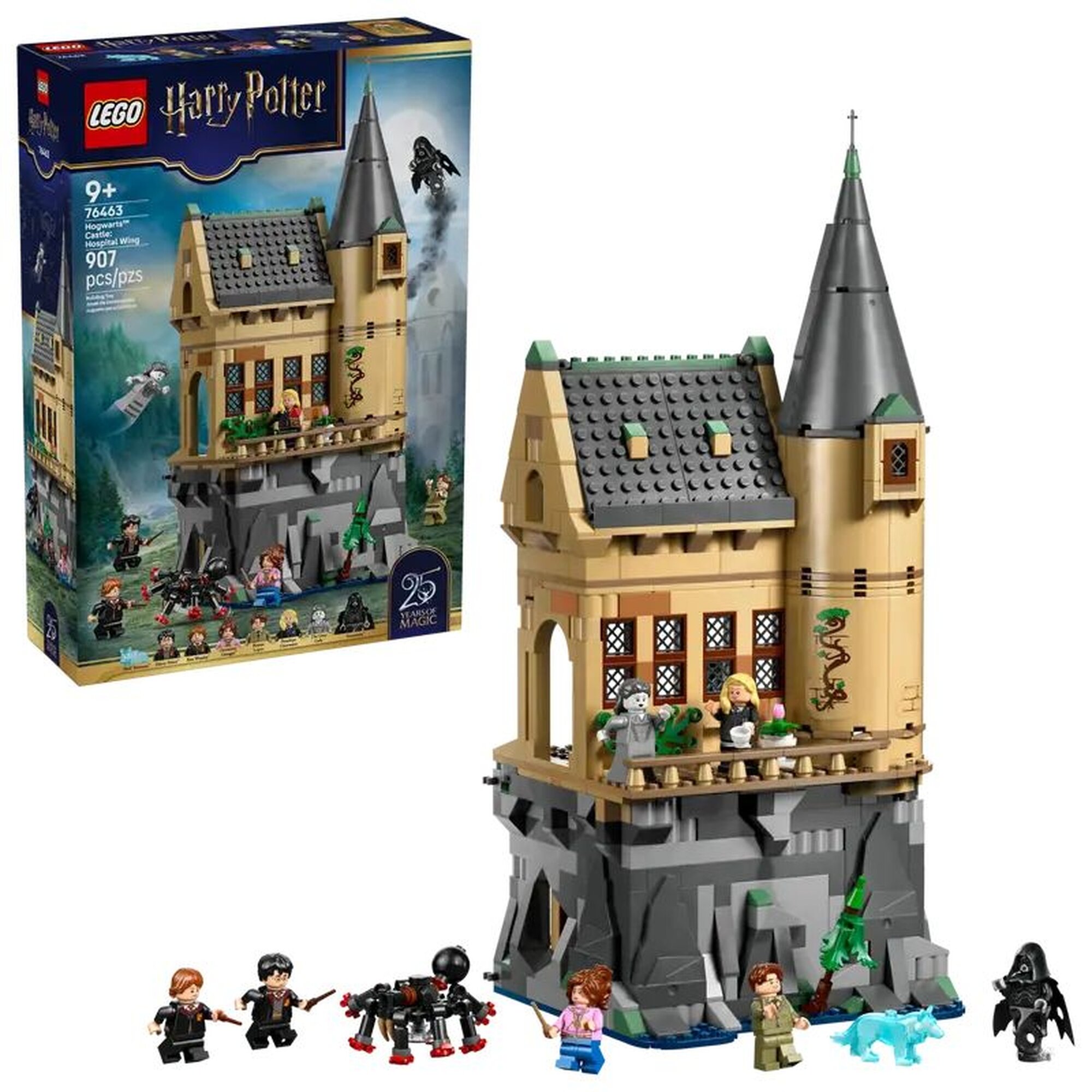 Конструктор LEGO HARRY POTTER - Замок Хогвартс: Больничное крыло, 907 эл. - Лего Гарри Поттер 76463