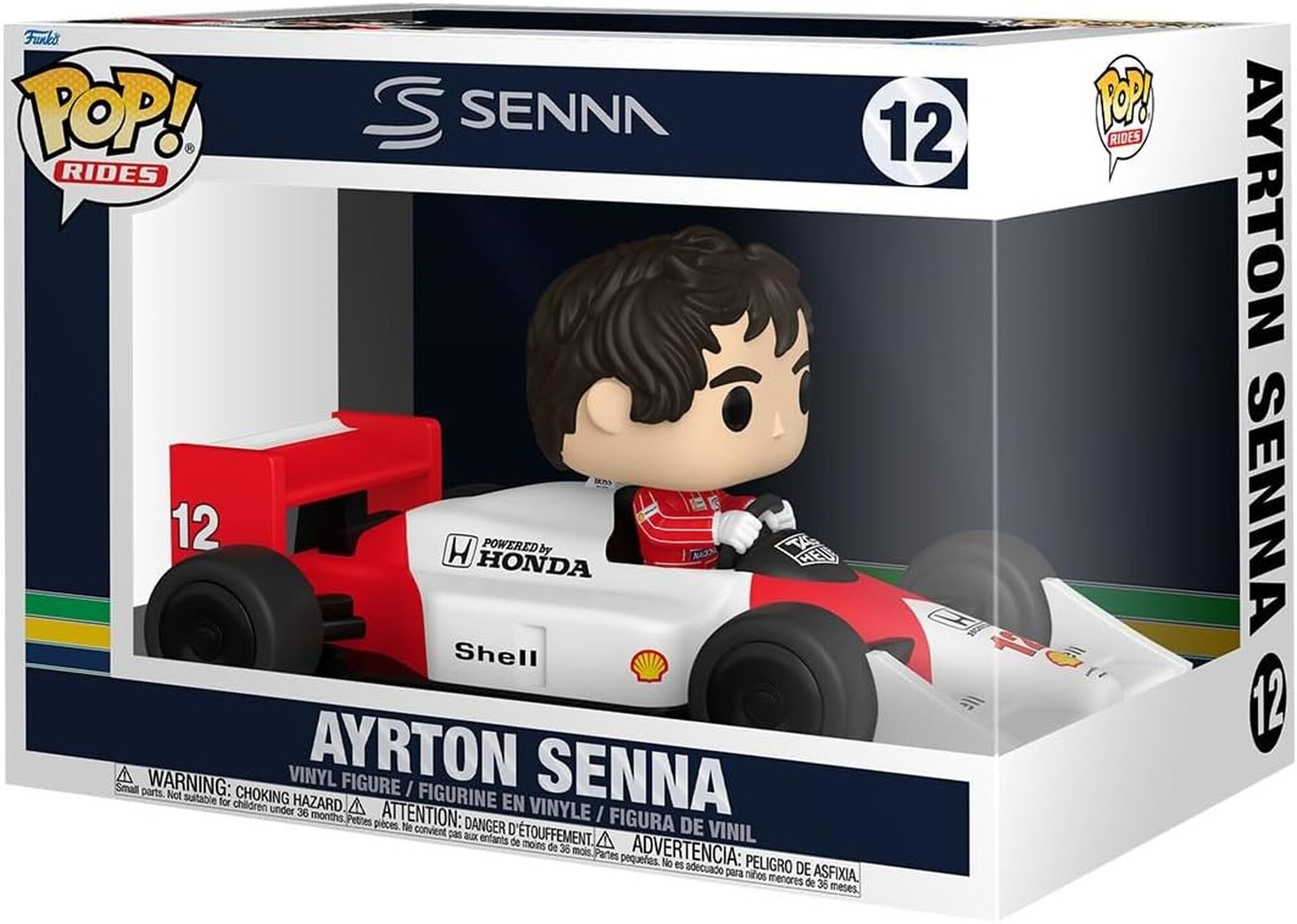 Фигурки Funko Pop RACING - Коллекционная фигурка Формула-1 Ayrton Senna - Фанко 12