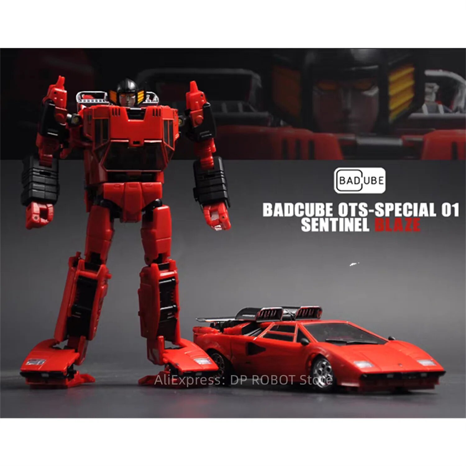 [В наличии] Фигурка Transformation BadCube OTS BC Sunstreaker Diaclone с коробкой