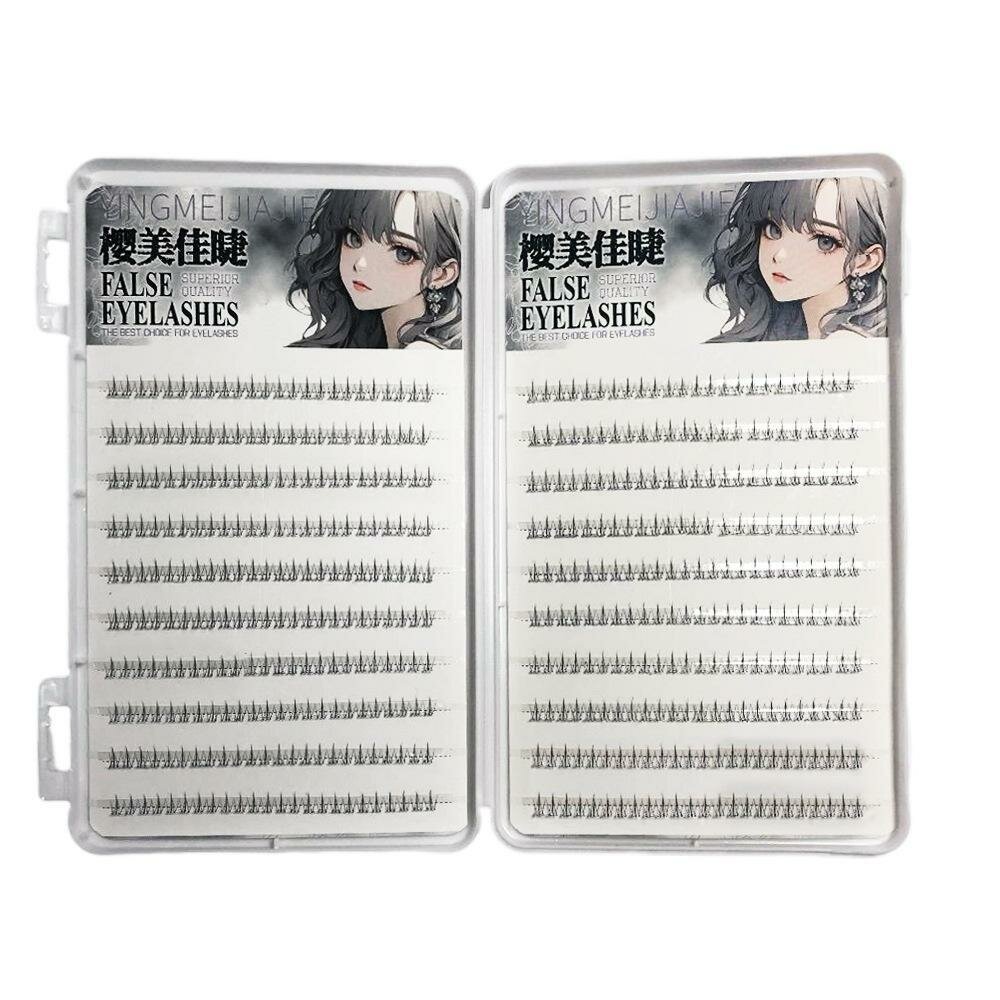 High-Volume Glue-Free Mini-Flame Lower Lashes Natural-Looking Base Lashes Effortless E9F9