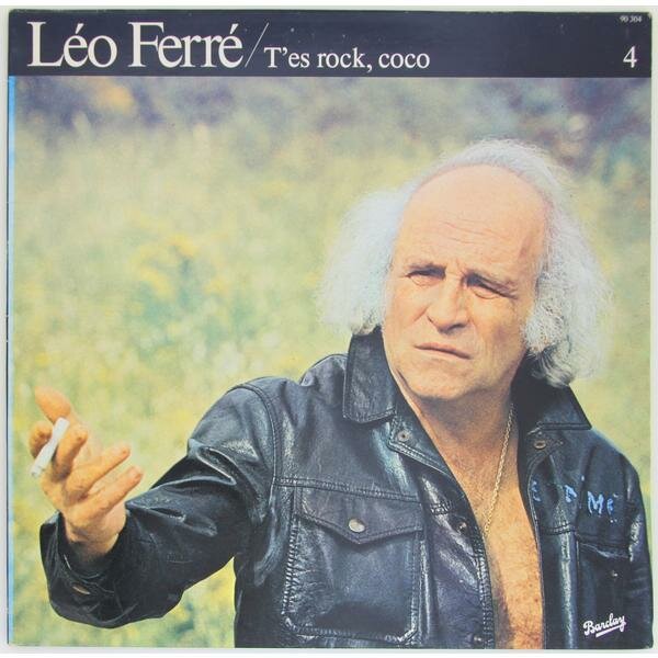Винтажная виниловая пластинка LEO FERRE - T'ES ROCK, COCO (VOL.4)