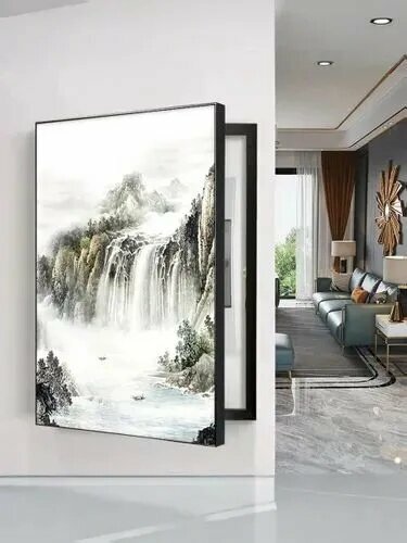 Короб для электрощитка декоративный широкий