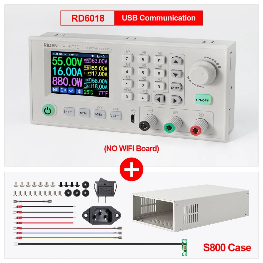 Импульсный источник питания RD RD6018 60В 18А RD6018 S800