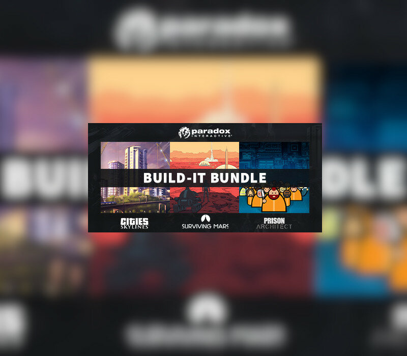 Paradox Build It Набор 2022 Steam Ключ • Активация Steam • регион Весь мир