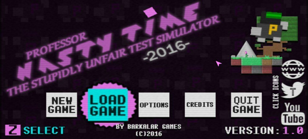 Professor Nasty Time: The Stupidly Unfair Test Simulator 2016 Steam Ключ