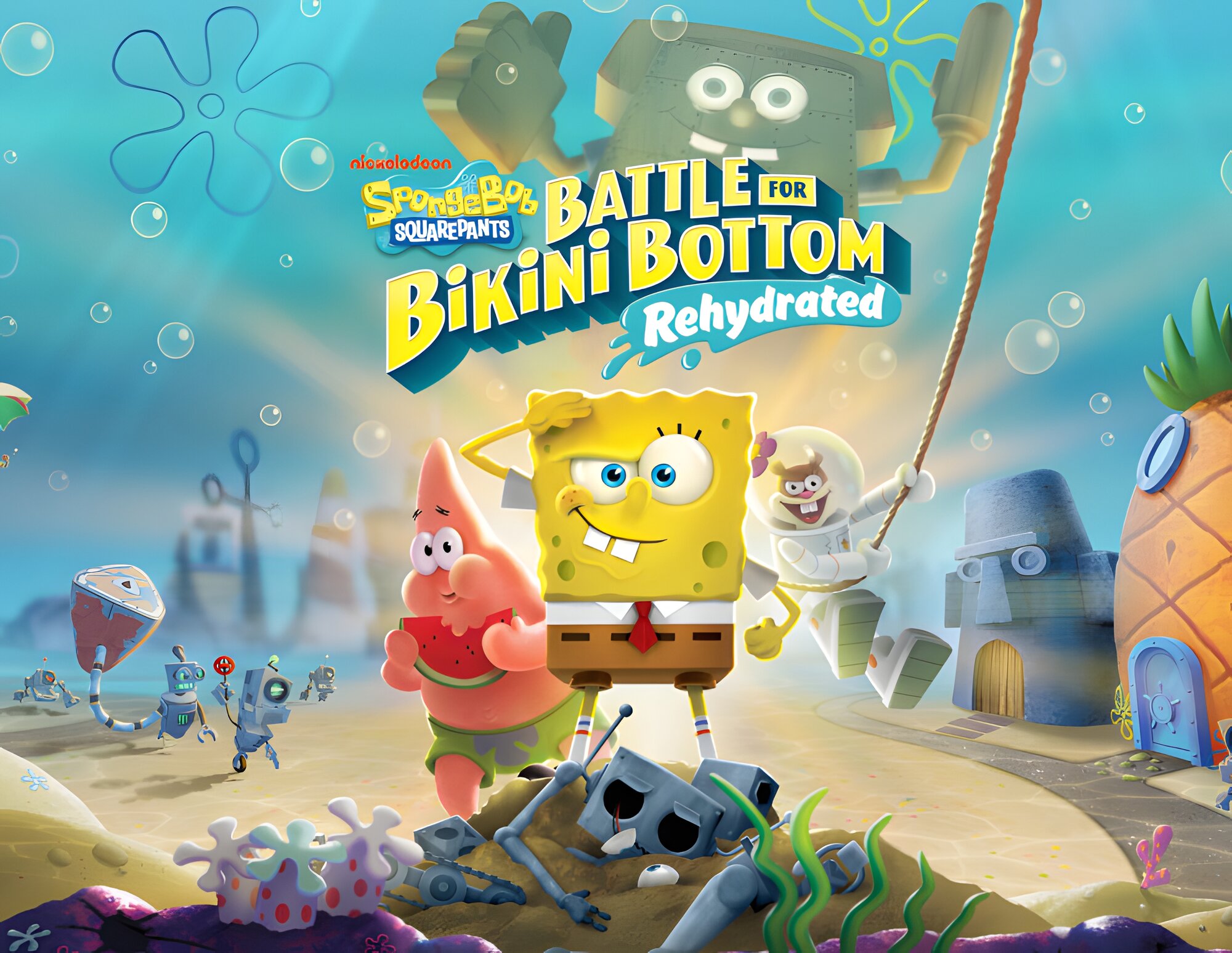 SpongeBob SquarePants: Battle for Bikini Bottom – Rehydrated, THQ Nordic Software, цифровая версия, Steam ( PC)