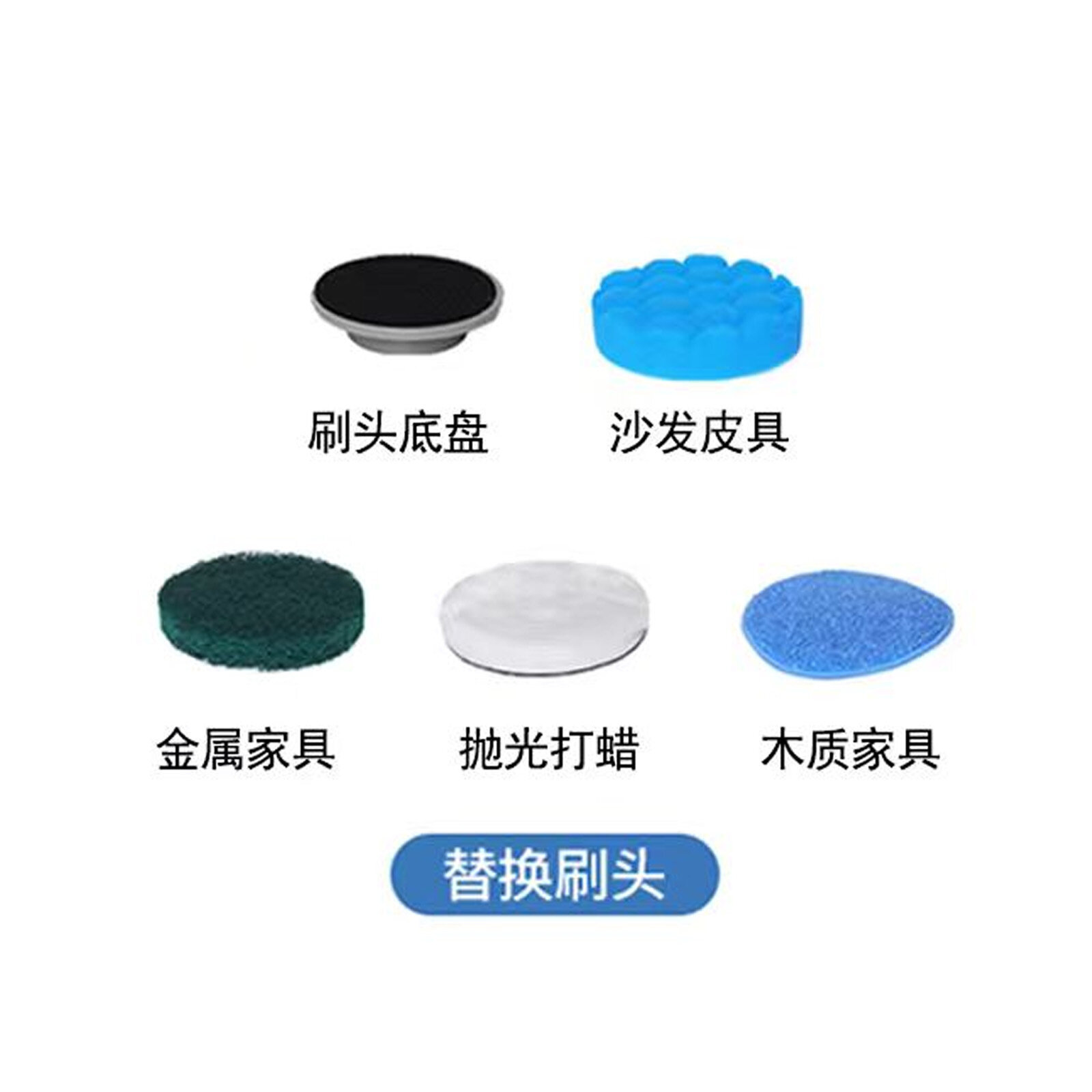 Электрическая многофункциональная чистящая щетка, ручная, мощная, беспроводная, с несколькими насадками, выдвижная, инструмент для уборки дома, кухни и ванной комнаты.