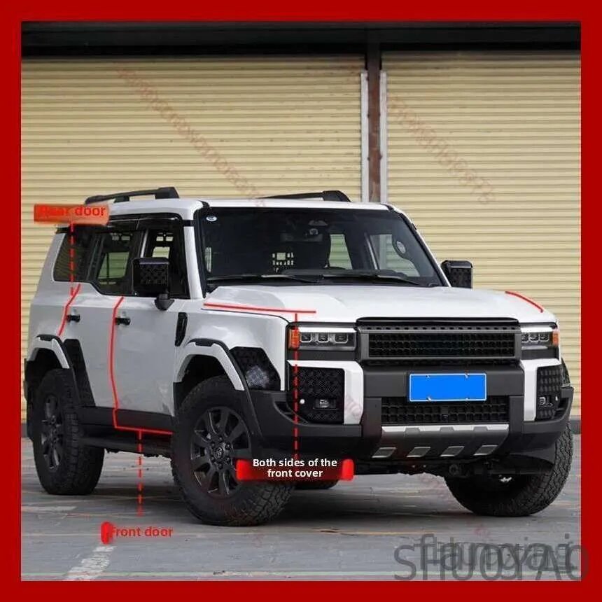 Уплотнитель автомобильный для дверей, черный, резиновый, комплект на 4 двери, универсальный — фото 1