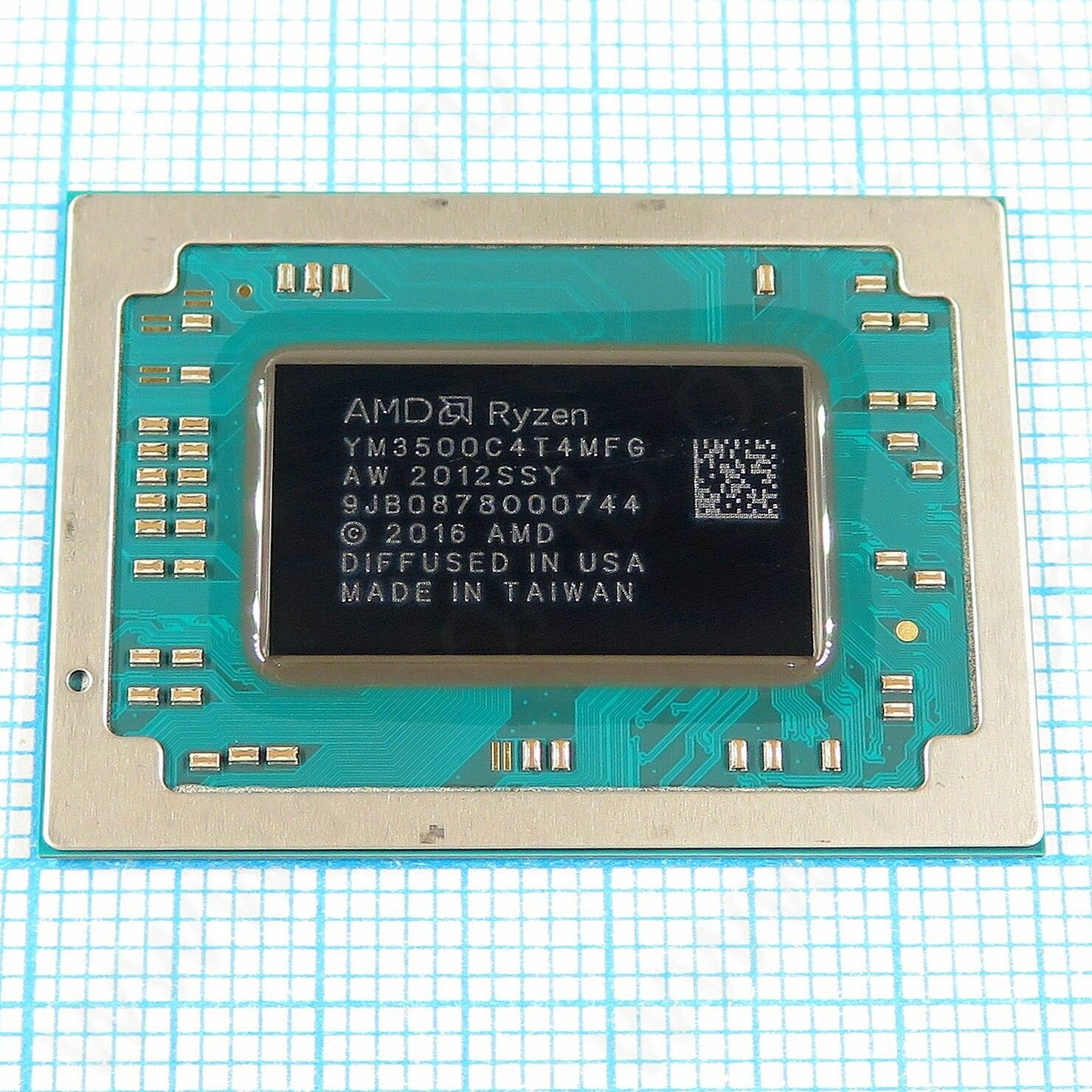YM3500C4T4MFG Ryzen 5 Mobile 3500U BGA1140 (FP5) - процессор для ноутбука