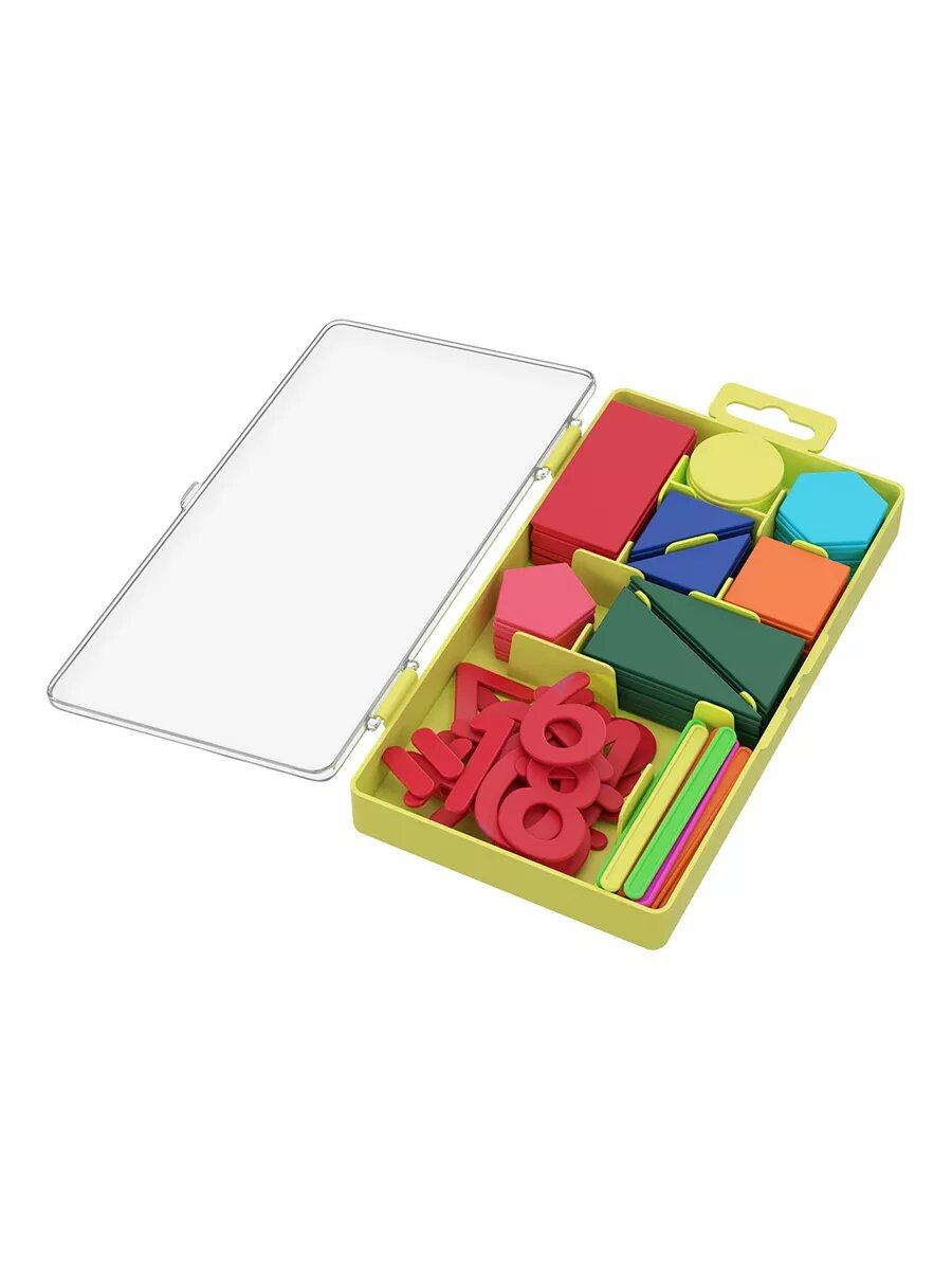 Набор счетных материалов Neon Solid (в коробке по 142 шт)