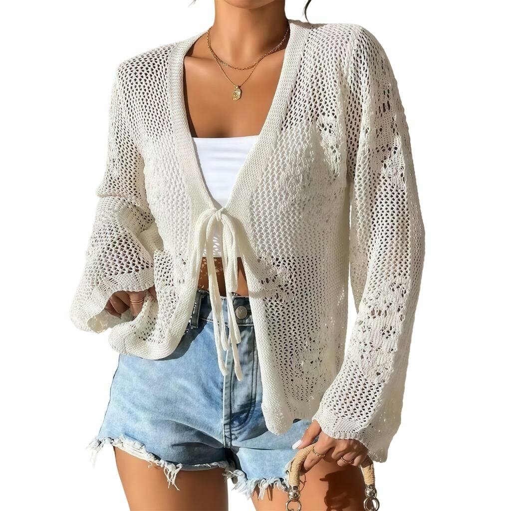 Женские мягкие пляжные накидки, абрикосовый - S