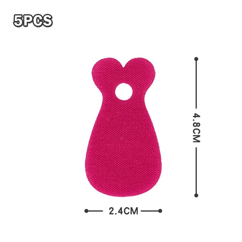Розовый плащ для конструктора MOOXI, PF0040, 5 шт.