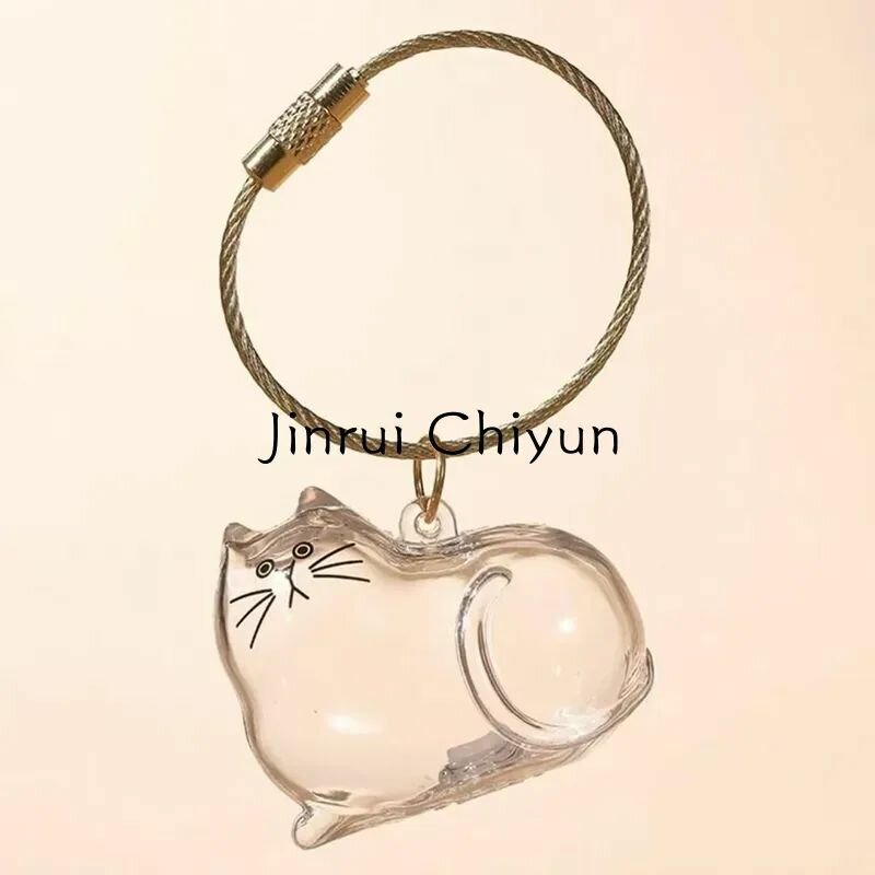 Брелок для ключей из шерсти домашнего животного