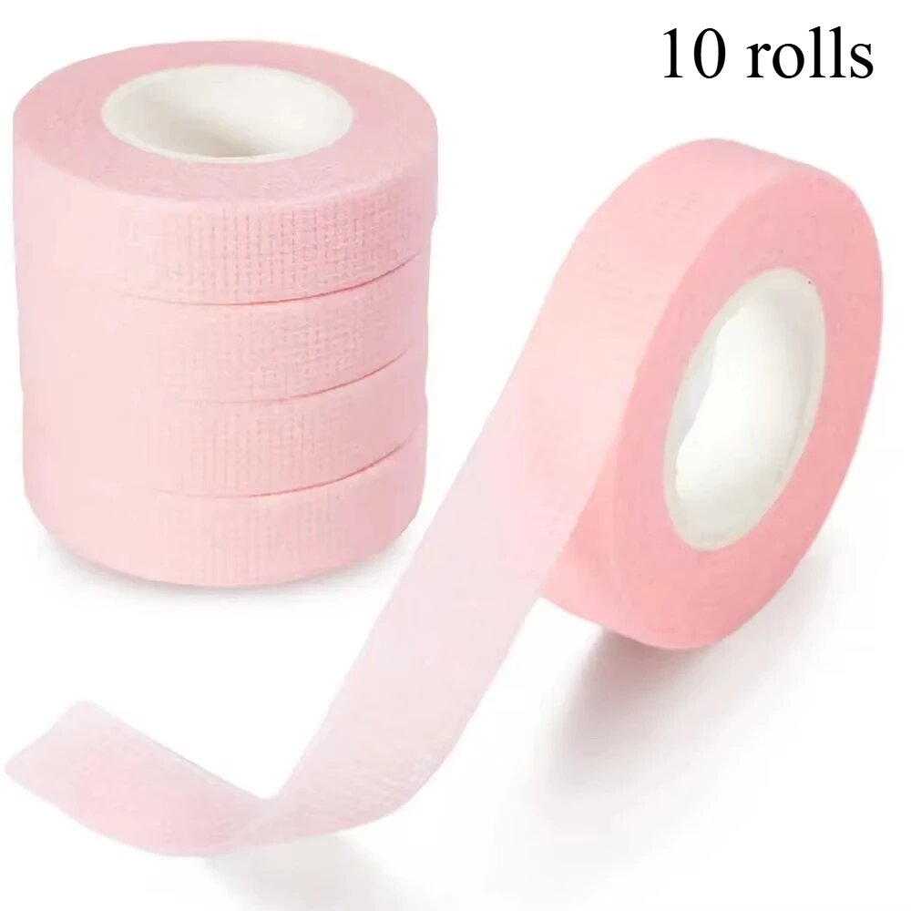 VECENT дышащая клейкая лента для наращивания ресниц pink 10PCS
