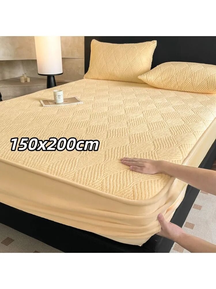 Простыня стандартная покрывало коралловый флис, Бархат, 150x200 см