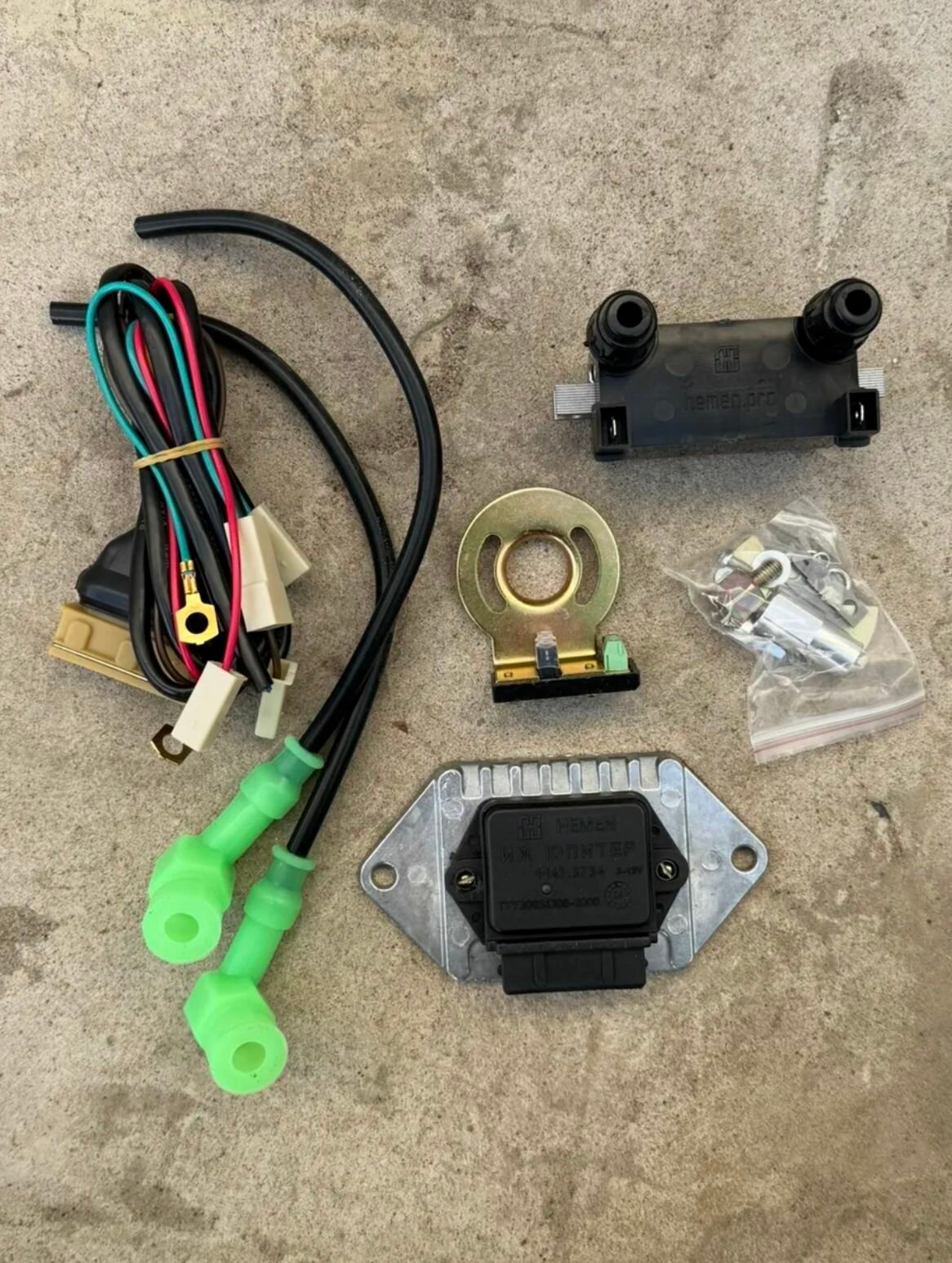 Электронная система зажигания для мотоцикла Иж Юпитер, Хемен