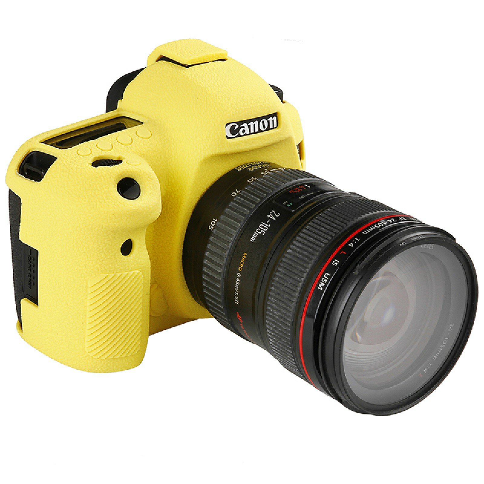 Защитный чехол MyPads для Canon EOS 5D Mark IV Body из качественного силикона, желтый