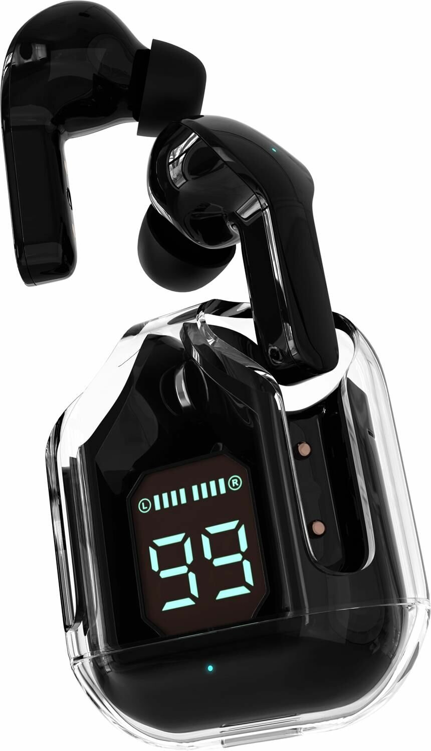 Наушники беспроводный More Choice для андроид BW07, черный