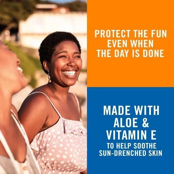 Солнцезащитный крем с алоэ и витамином E для смягчения кожи и снятия раздражения