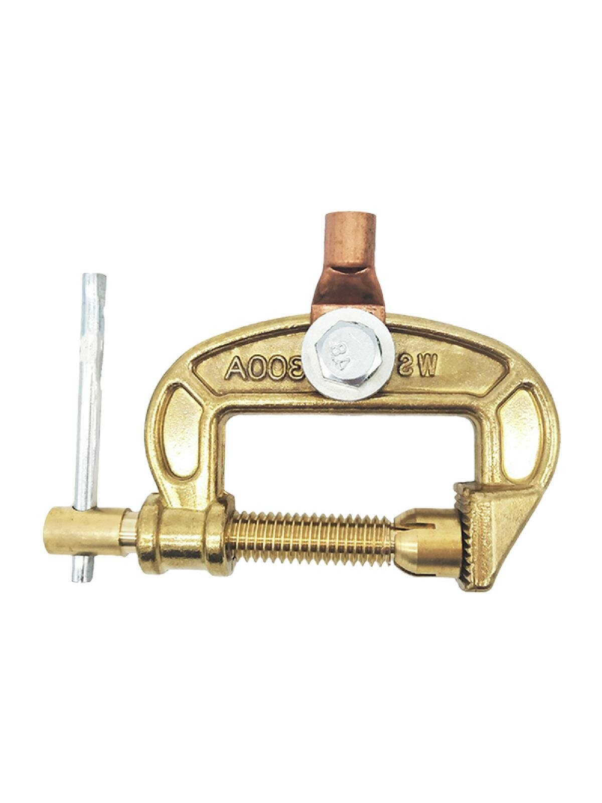 300A/500A/600A Сверхмощный металлический Винтовой заземляющий зажим типа C для плазменной сварки