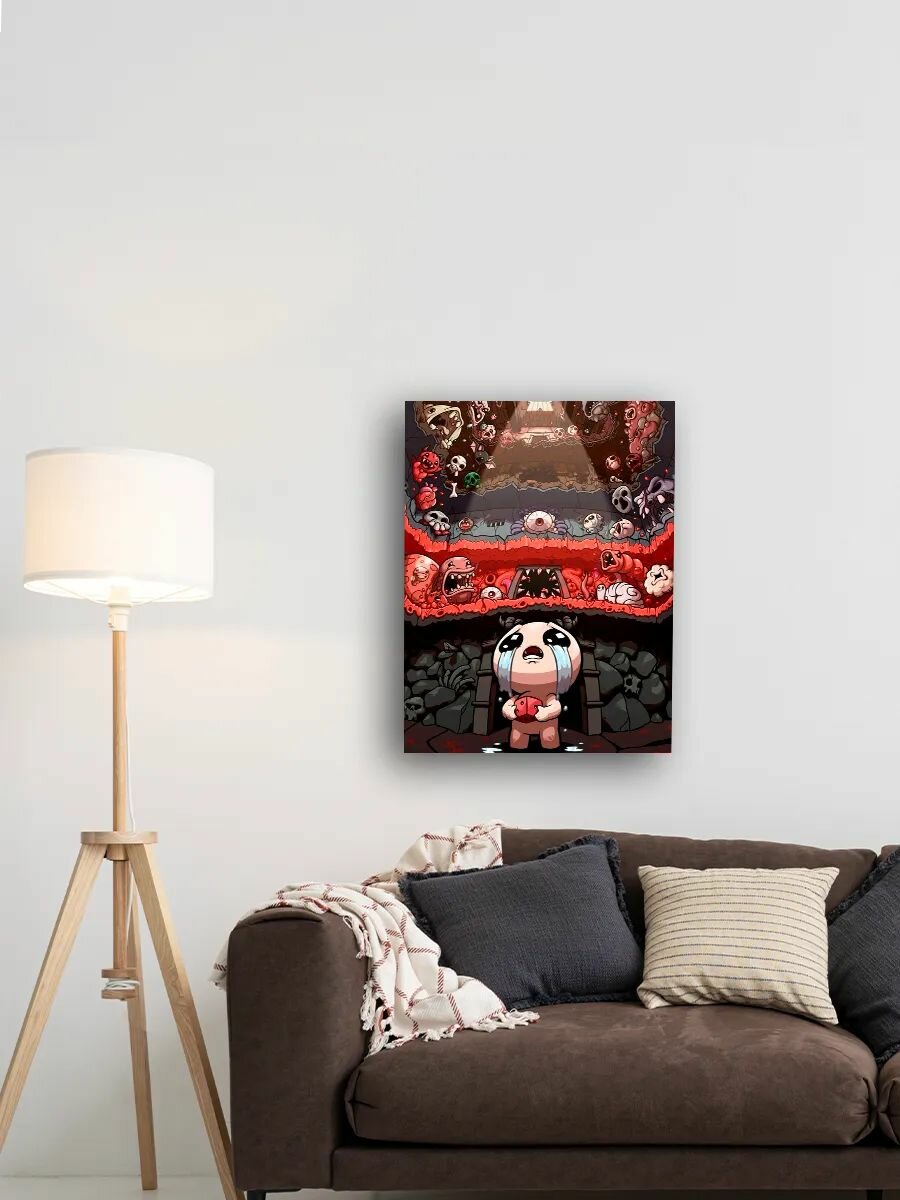Постер на стену The binding of isaac , плакат 1шт, А4 размер. — фото 1