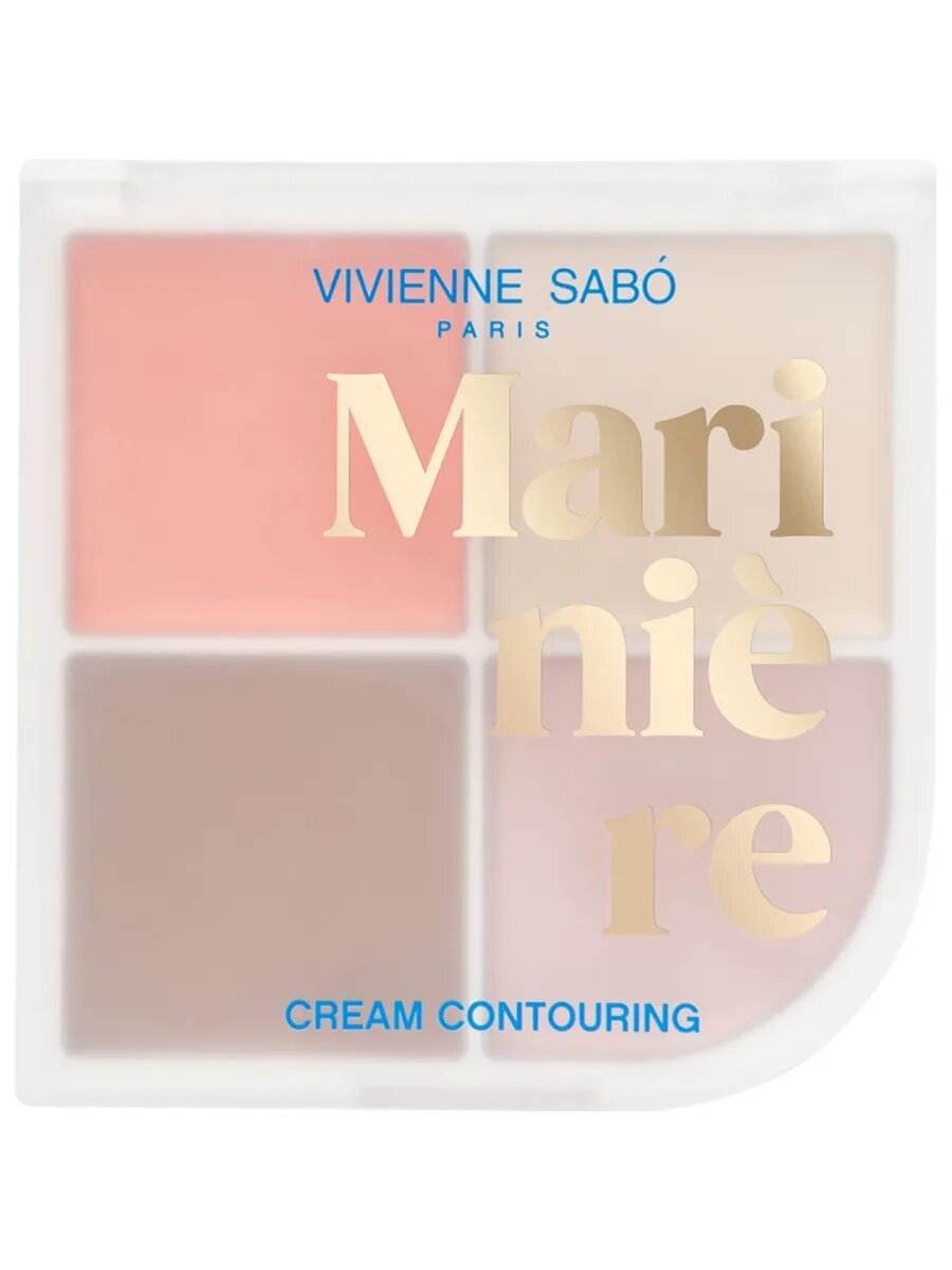 Кремовая палетка для скульптурирования лица Mariniere, №01