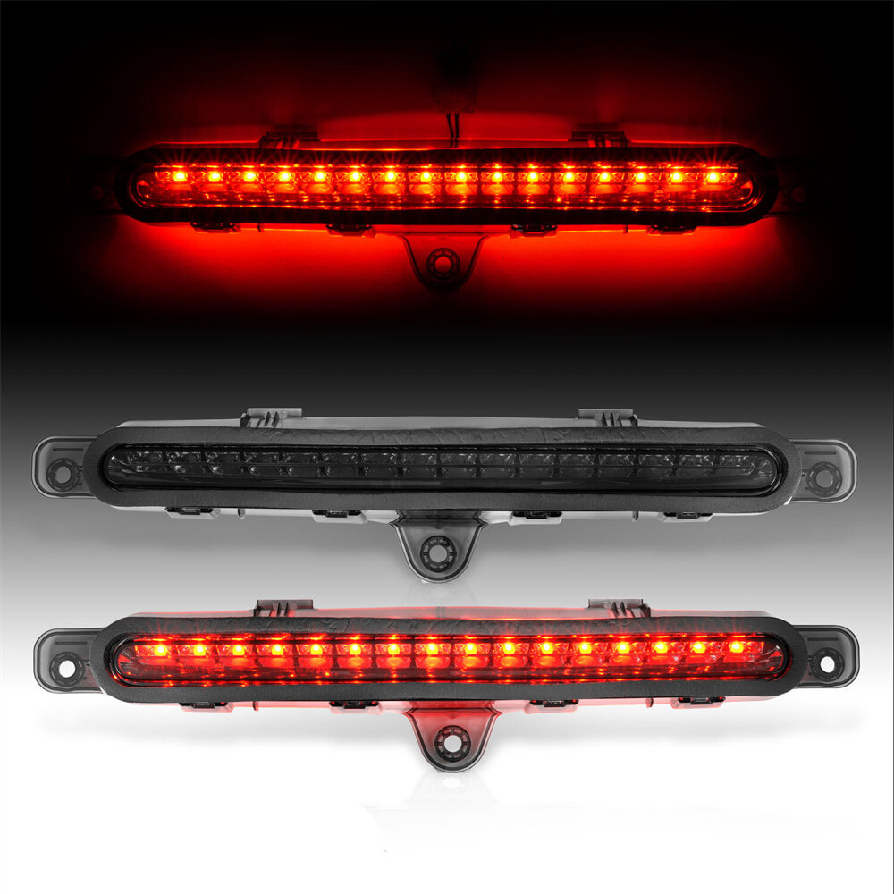 For 2010-2014 FORD MUSTANG Full LED 3RD Third BRAKE LIGHT SMOKE