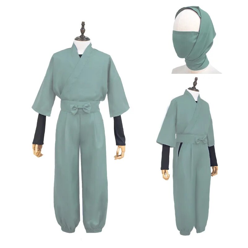 Изумрудный кимоно Light Green Suit, размер M