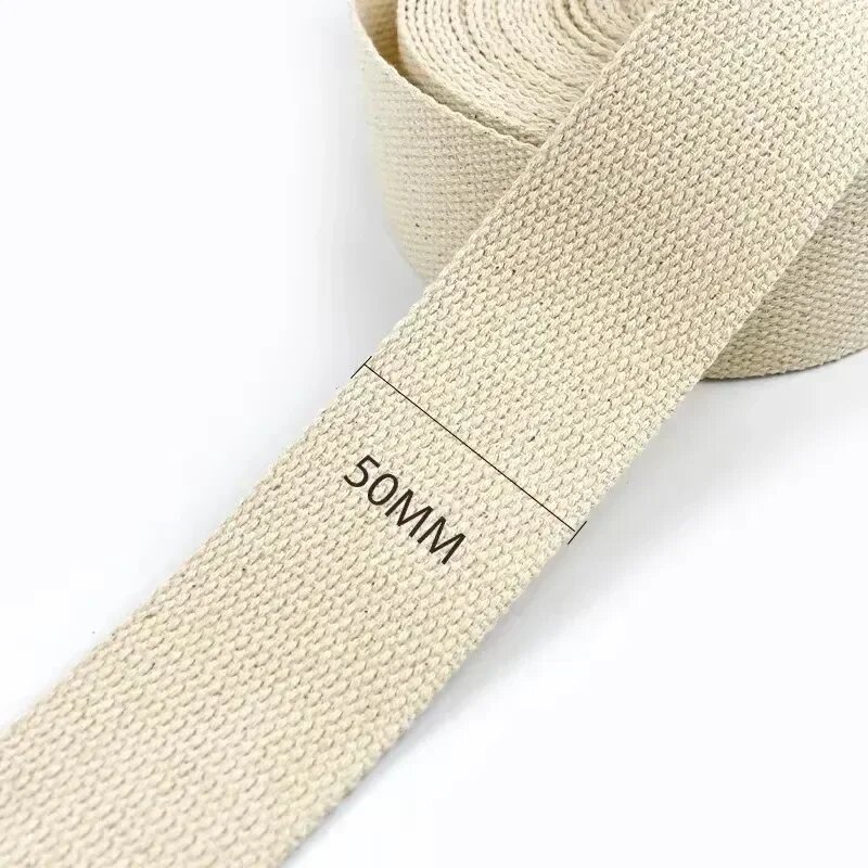 2-20 метров 10-50 мм хлопковые ленты, утолщенная холщовая лента, ремень для рюкзака, украшение для одежды, аксессуары для шитья своими руками