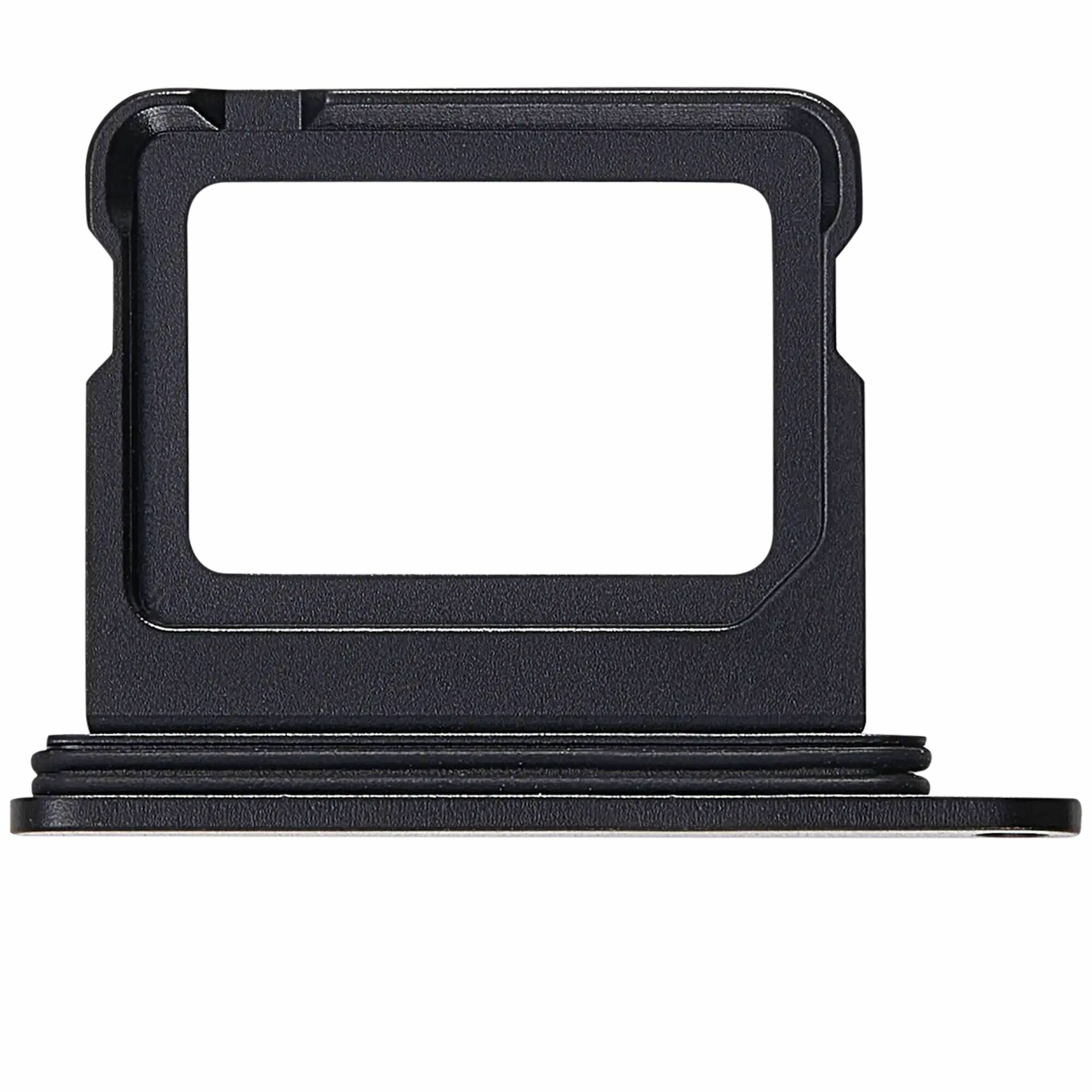 Лоток SIM-карты iPhone 17 (Black) (Dual SIM) — запасная часть для ремонта смартфона — фото 1