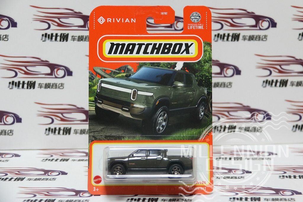 Matchbox 1:64, литой автомобиль, модель машинки(RIVIAN R/T)
