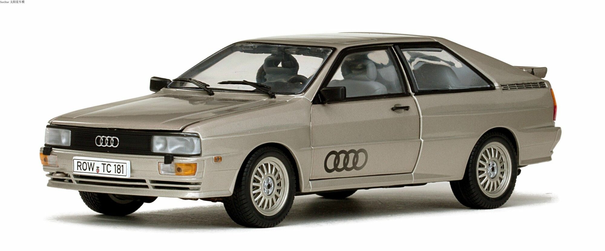 Модель автомобиля SunStar в масштабе 1:18: Audi Quattro 1981 года