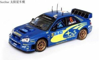VITESSE Модель автомобиля из литого под давлением сплава в масштабе 1:43 Subaru Impreza WRC03 43100