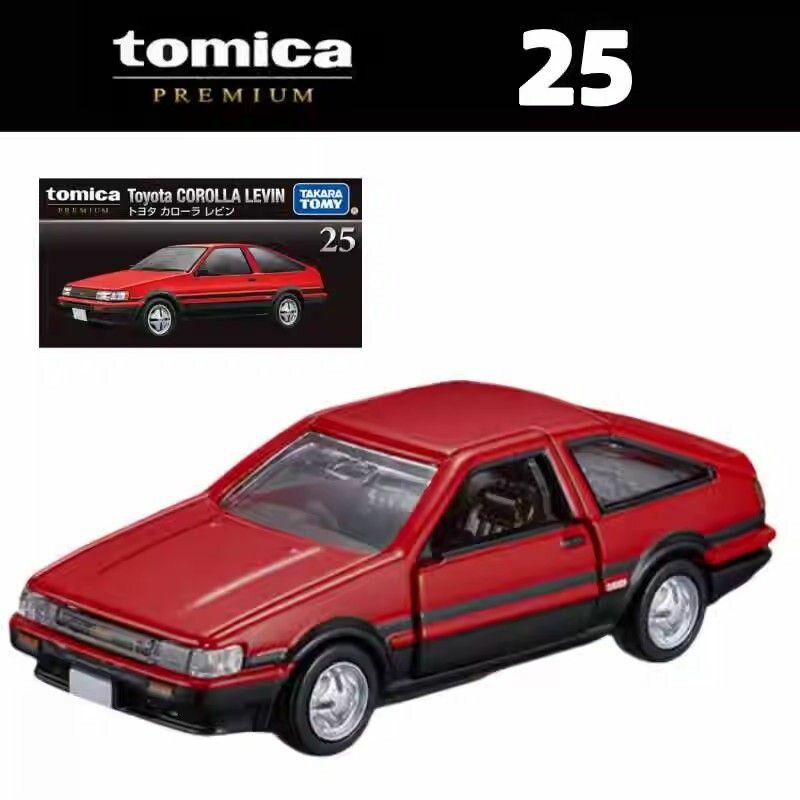 TAKARA TOMY Tomica Диекаст Литая машинка Модель автомобиля (TP25Toyota AE86)