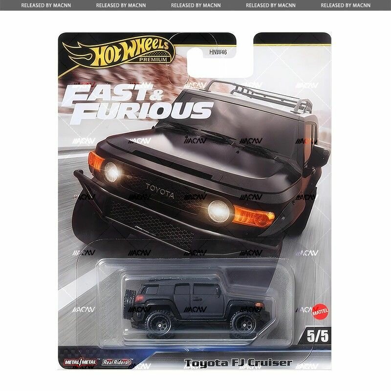 Hot Wheels X форсаж 1:64 коллекционная модель машинки(H5-Тойота Курузе FJ)