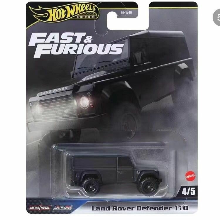 Hot Wheels X форсаж 1:64 коллекционная модель машинки(J4-Ленд Ровер Дефендер)