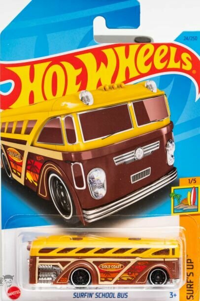 Hot Wheels 2023L, Литая модель автомобиля 1:64(24-SURFIN SCHOOL)
