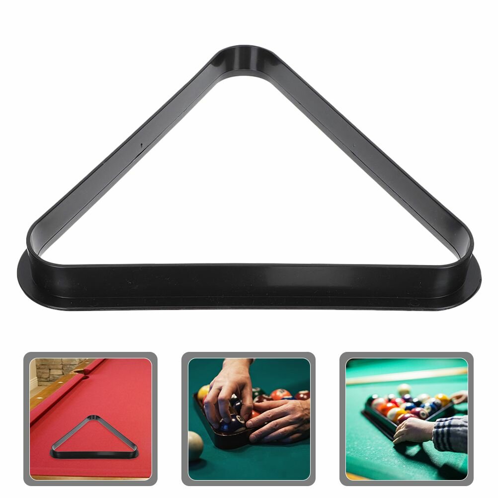 Треугольная Бильярдная Рамка, Пластик, Для Игровой Комнаты И Бильярдного Клуба, 1 Шт