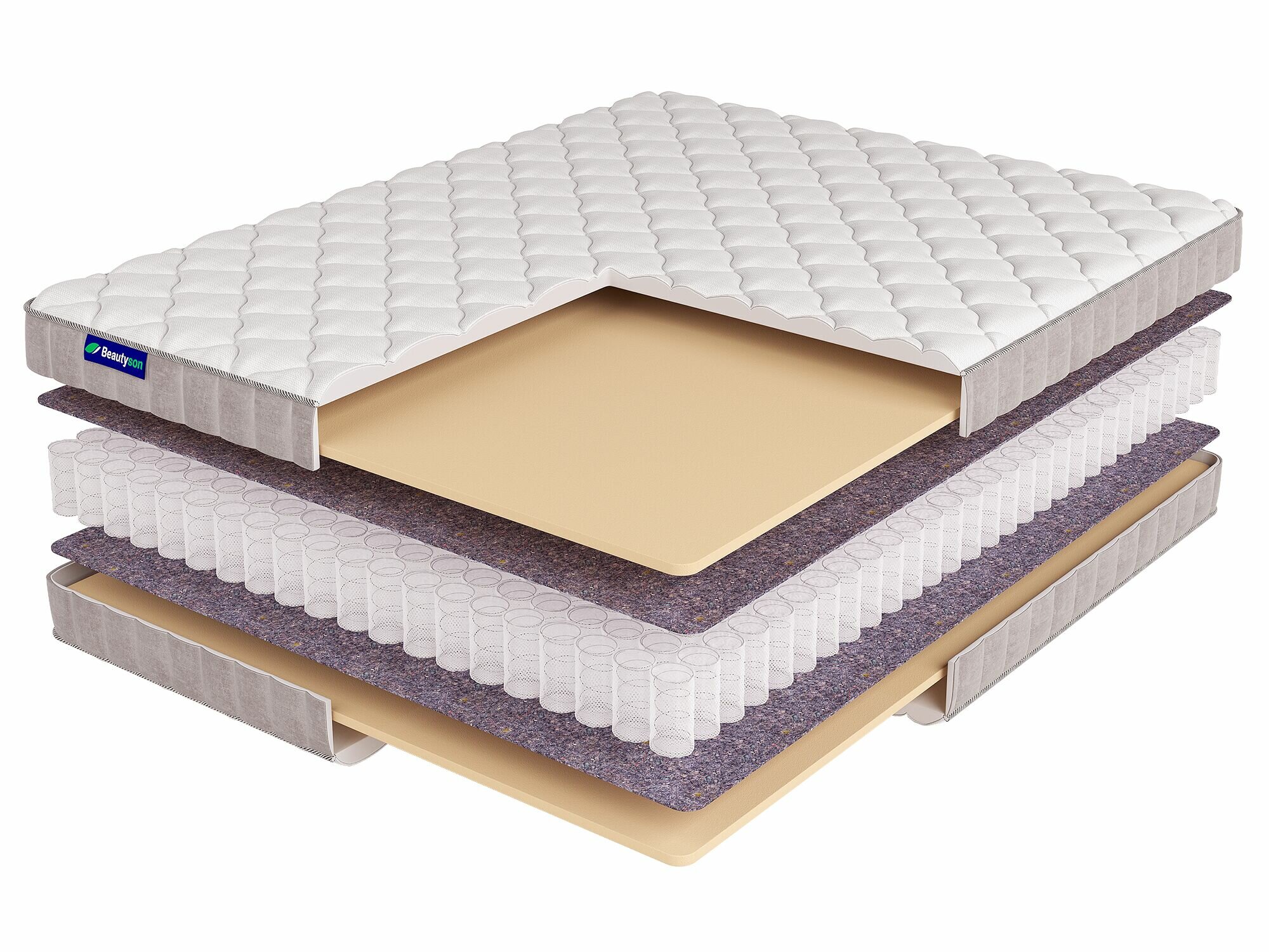 Матрас Beautyson Roll Spring EcoLatex S600 Lux 180х200, высота 20 см