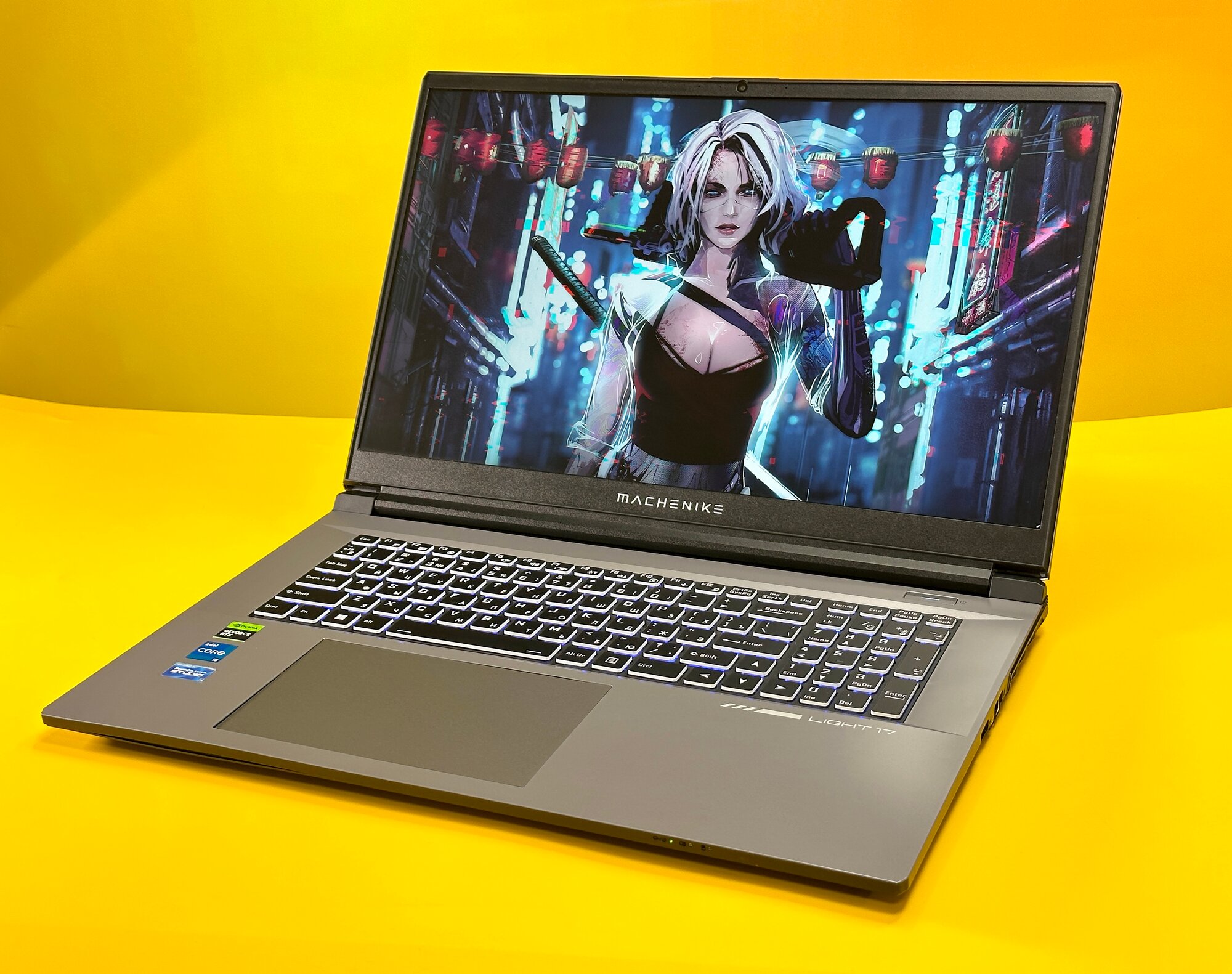 Ноутбук игровой Machenike L17 Pulsar (17.3" 2K 165Гц / i5-12450H / RAM 16ГБ / RTX 4050 / 1024ГБ SSD / Windows 11)