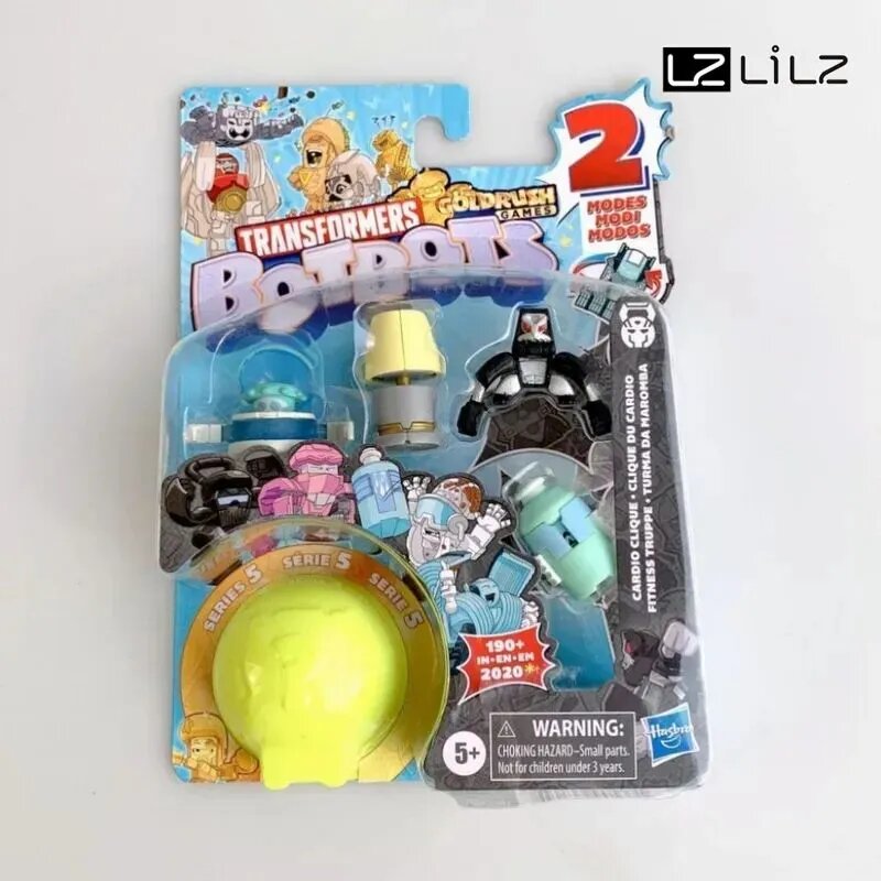 Transformers BotBots Series 5 Party Favor 5-Piece Set - Коллекционные куклы Тайна 2 в 1