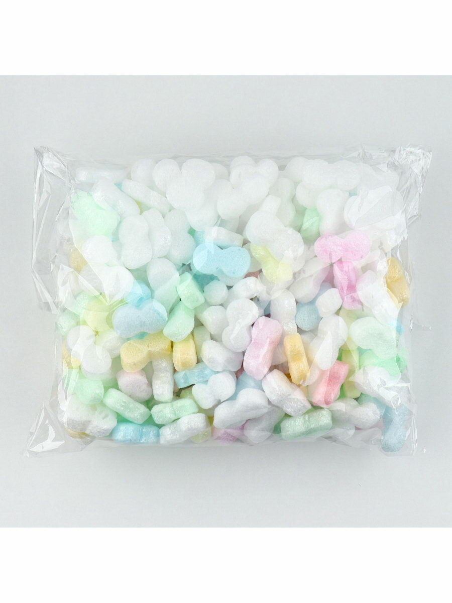 Наполнитель для подарков пенопластовый, упаковка, 50 гр, вид декора: наполнители